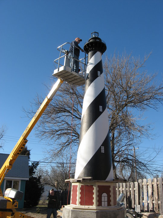 Lighthouse Public Library in Dexter, Kansas